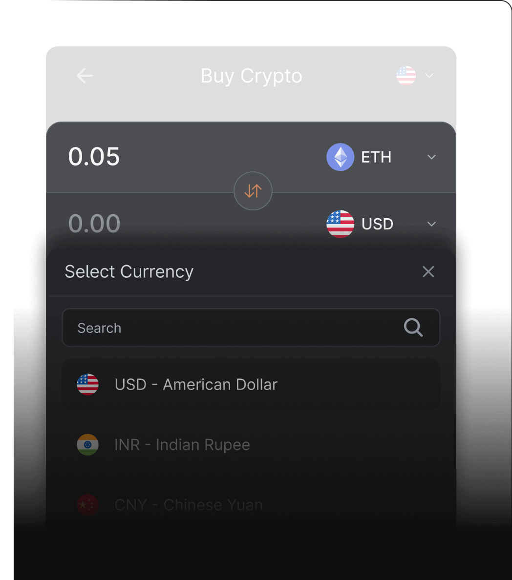 Buy Crypto with Fiat at Ease in your Wallet | Frontier Buy Crypto with Fiat at Ease in your Wallet | Frontier